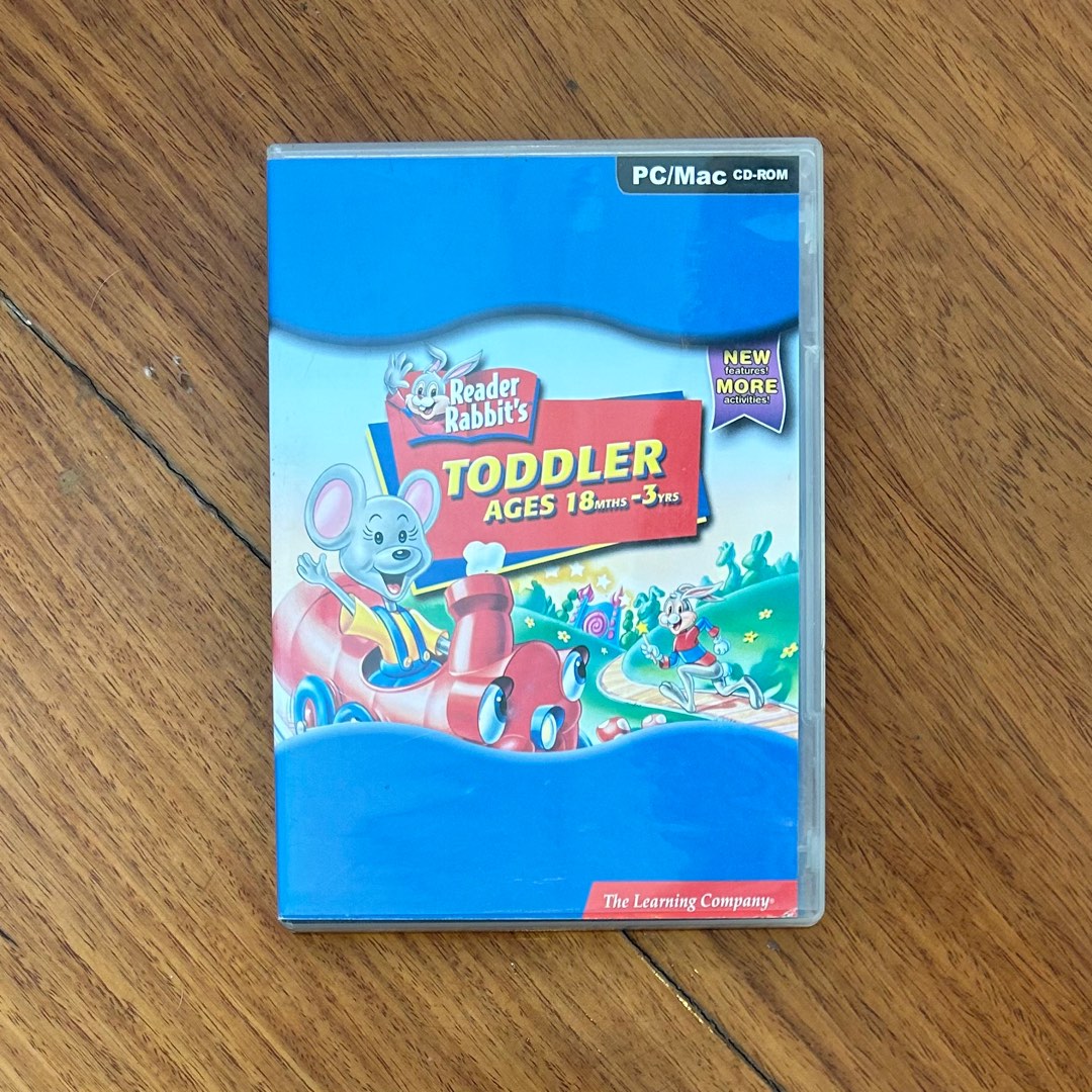 Reader Rabbit's Toddler CD-ROM, Video Gaming, Video Games, Others on ...