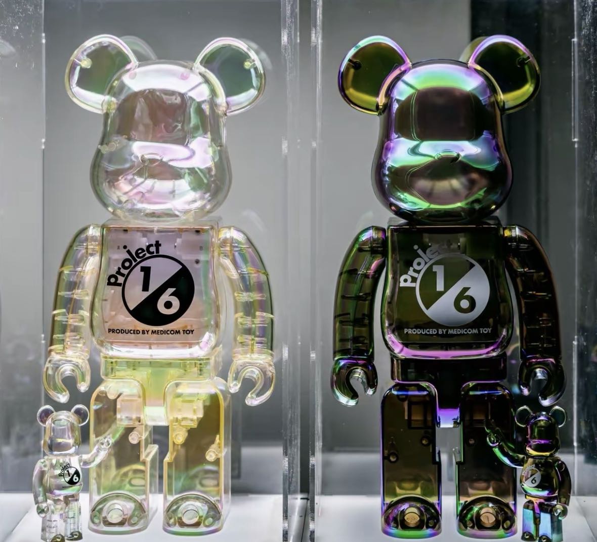 [Ready Stock]Bearbrick Project 1/6 Set of 4 100% + 400%, Hobbies & Toys ...