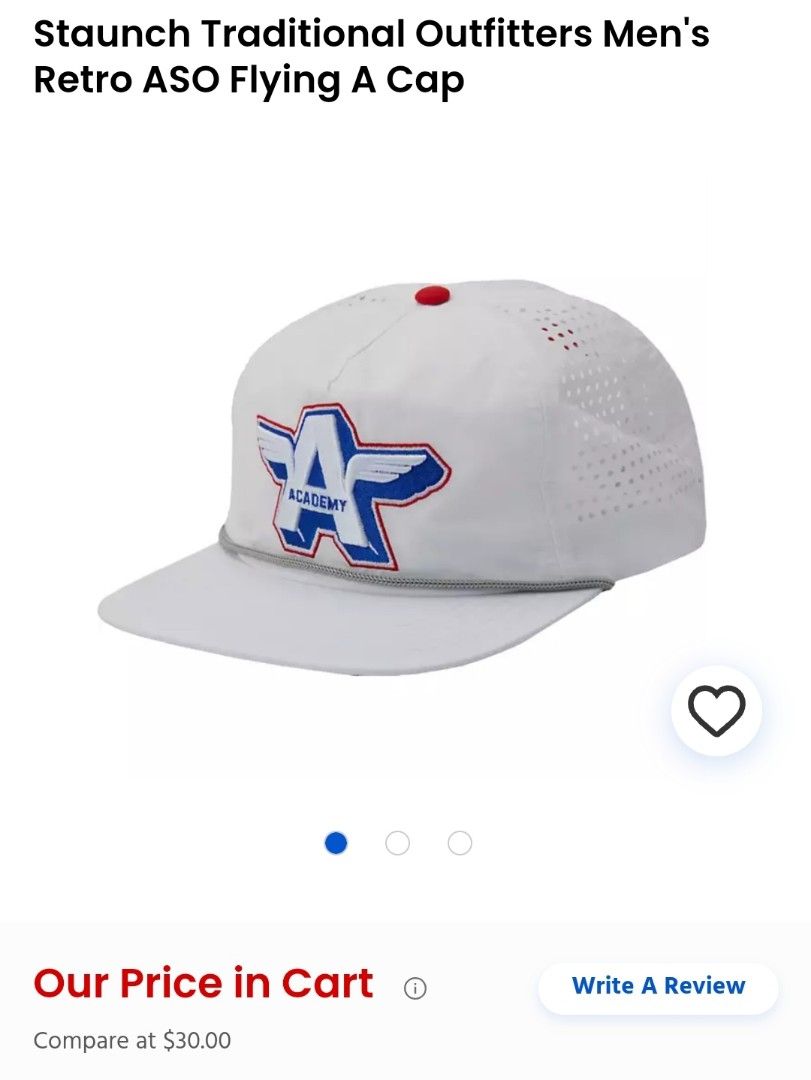 Retro Flying A Cap by Staunch, Men's Fashion, Watches & Accessories ...