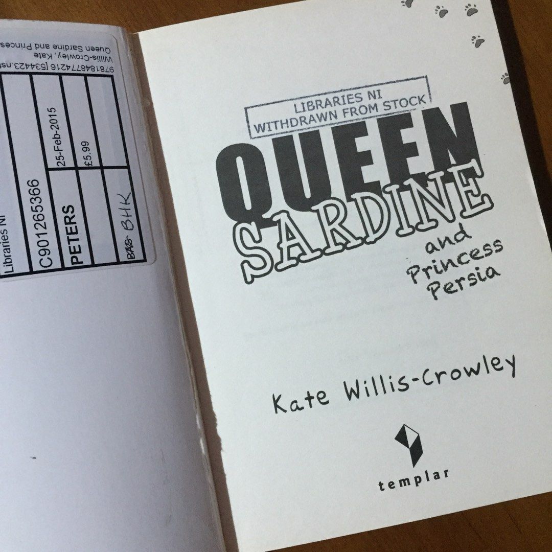 SALE - Queen Sardine and Princess Persia by Kate Willis-Crowley on ...