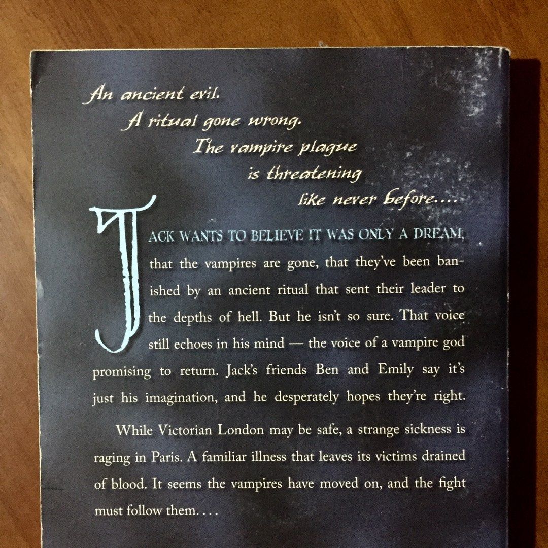 SALE - Vampire Plagues, Paris 1850 by Sebastian Rook (Scholastic ...