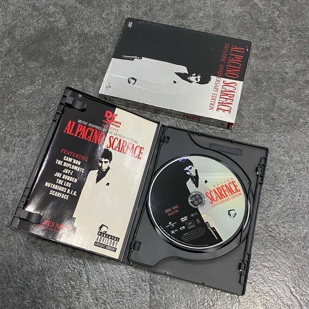 SCARFACE 2DISC LIMITED, Hobbies & Toys, Music & Media, CDs & DVDs on ...