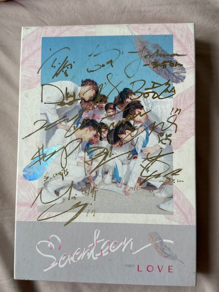 Seventeen signed album from 2017, Hobbies & Toys, Music & Media, CDs ...