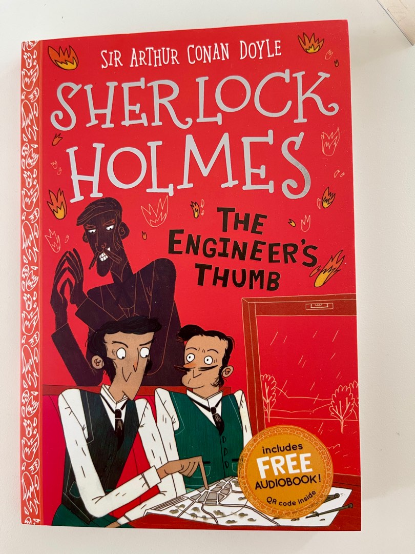 Sherlock Holmes - The Engineer’s Thumb, 興趣及遊戲, 書本 & 文具, 小朋友書 - Carousell