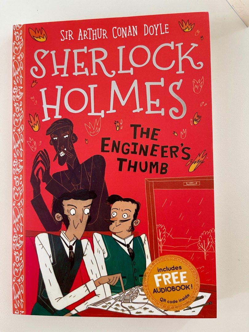 Sherlock Holmes - The Engineer’s Thumb, 興趣及遊戲, 書本 & 文具, 小朋友書 - Carousell