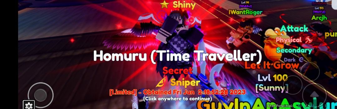 SHINY HOMURA ANIME ADVENTURES, Video Gaming, Gaming Accessories, In ...