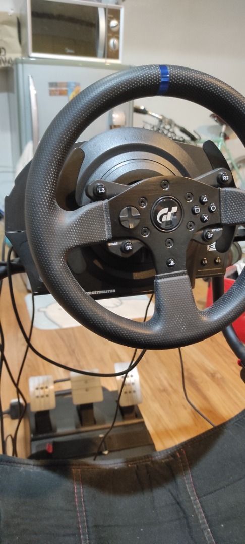 Sim Racing Set (T300 RS GT Racing Wheel + Playseat Challenge + TH8A ...