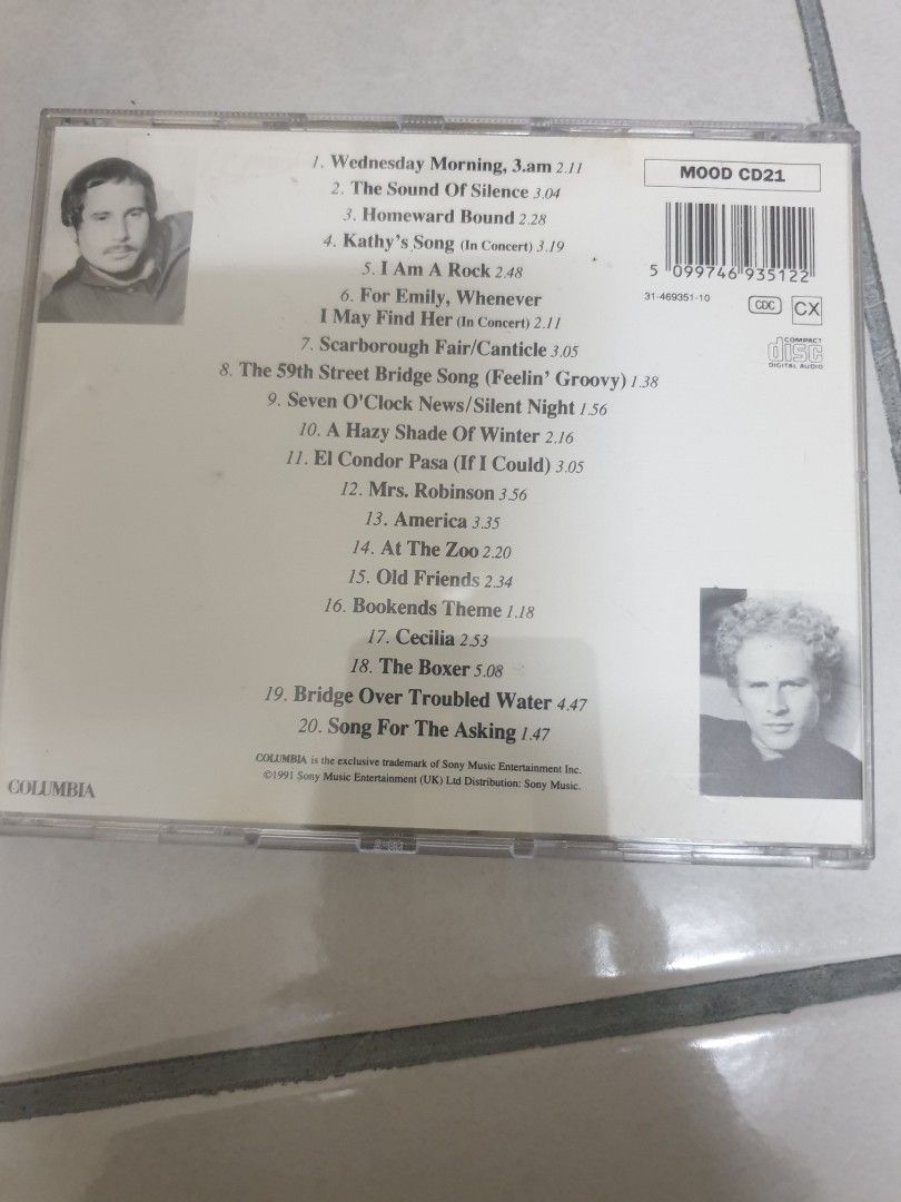 Simon & Garfunkel, Hobbies & Toys, Music & Media, CDs & DVDs on Carousell