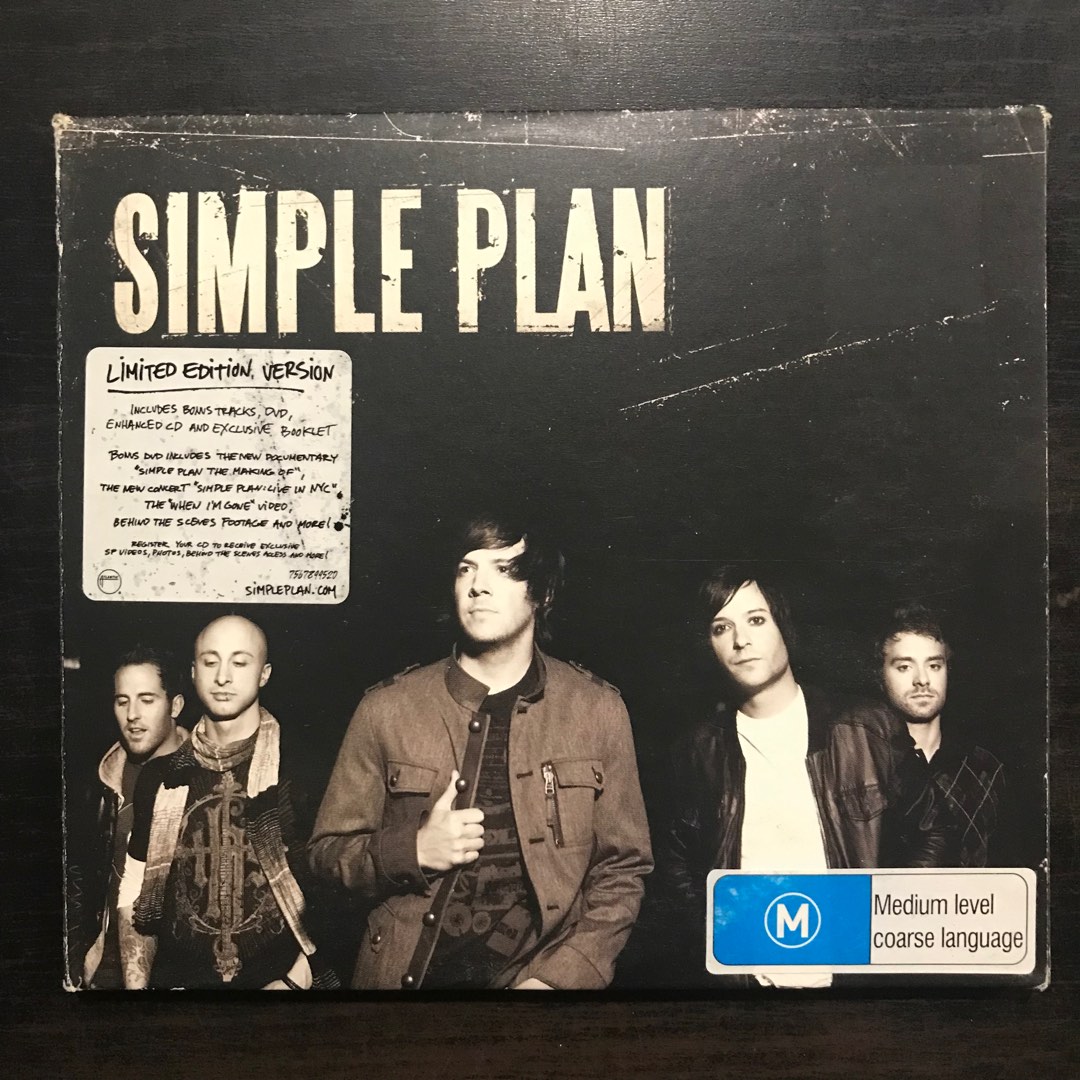 Simple Plan CD (Limited Edition) (CD + DVD) (Box Aus), Hobbies & Toys ...