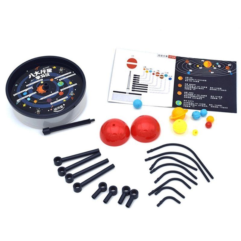 Solar System Nine Planets Model Science Kit Kids DIY Assembly ...