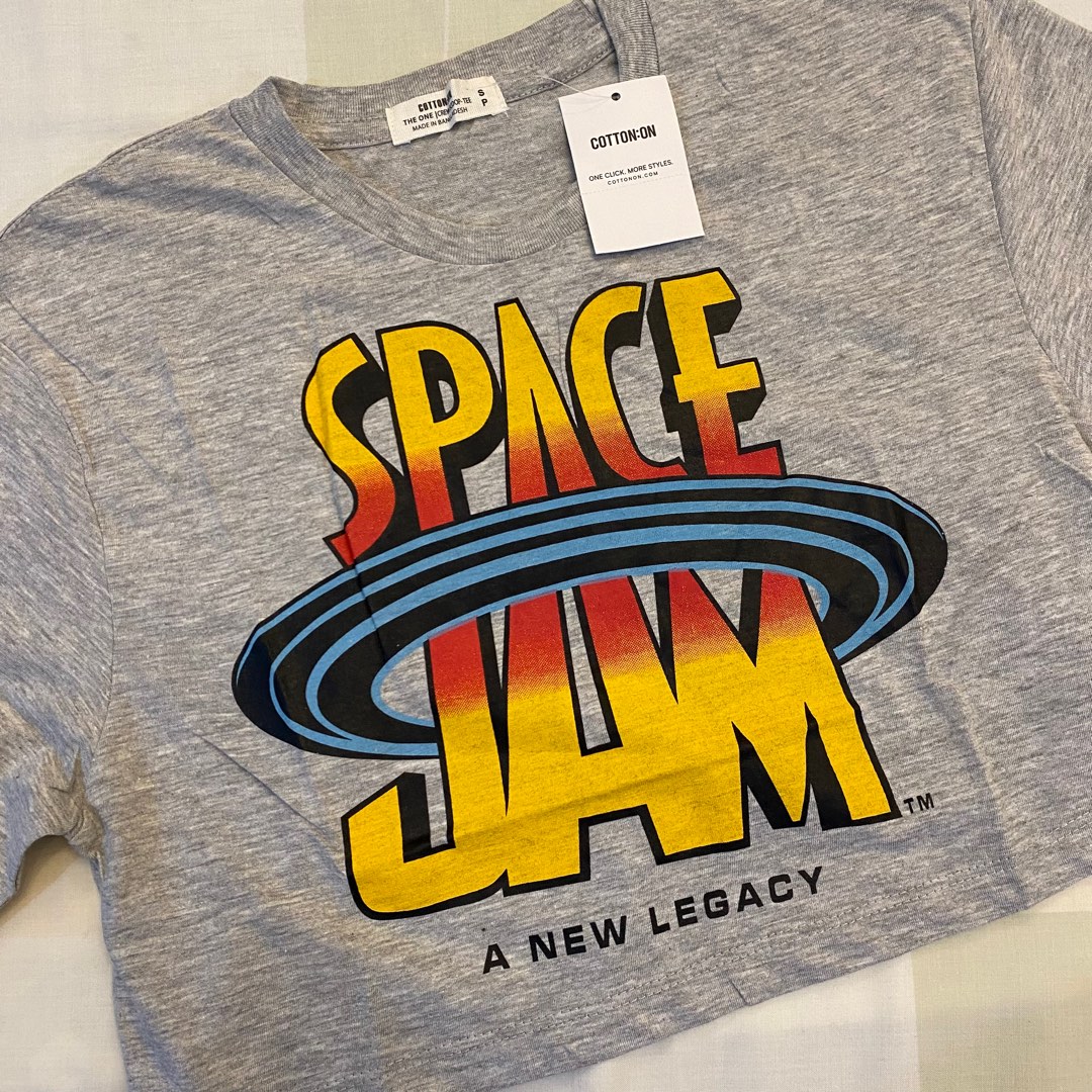SPACE JAM Crop Shirt on Carousell