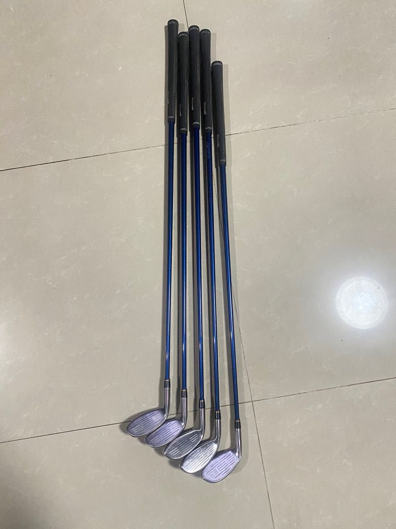 Spalding Hybrid Irons, Sports Equipment, Sports & Games, Golf on Carousell