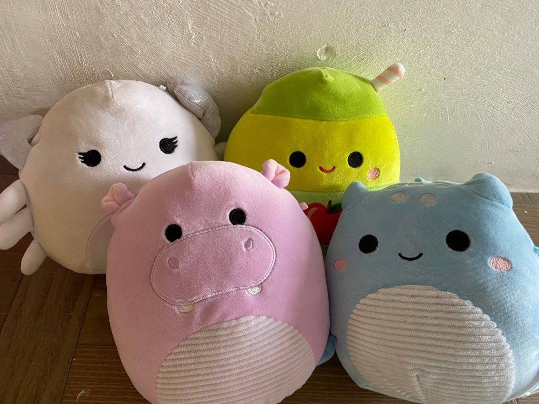 Squishmallow Collection SET | Belana Cow Octopus possum caticorn apple ...