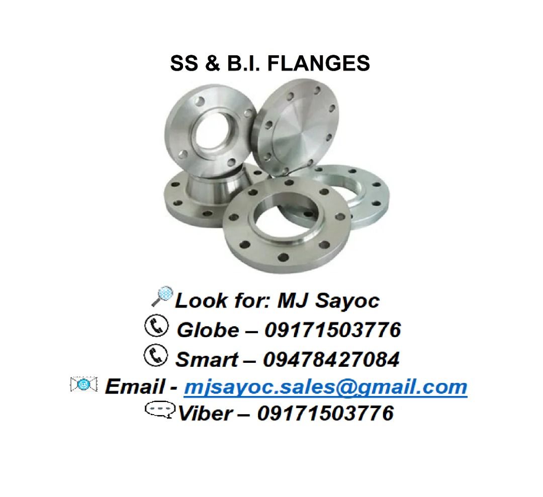 SS & B.I. FLANGES, Commercial & Industrial, Construction Tools ...