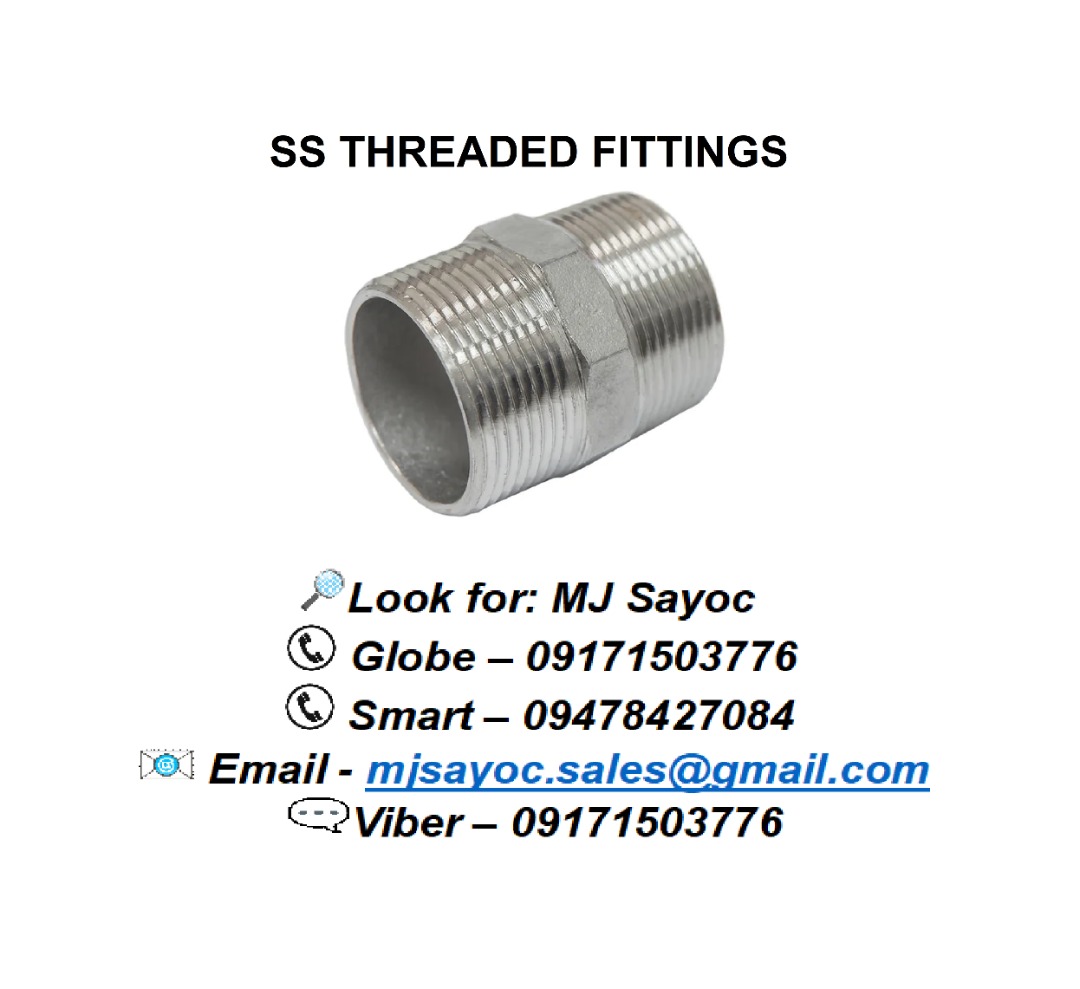 SS THREADED FITTINGS, Commercial & Industrial, Construction Tools ...