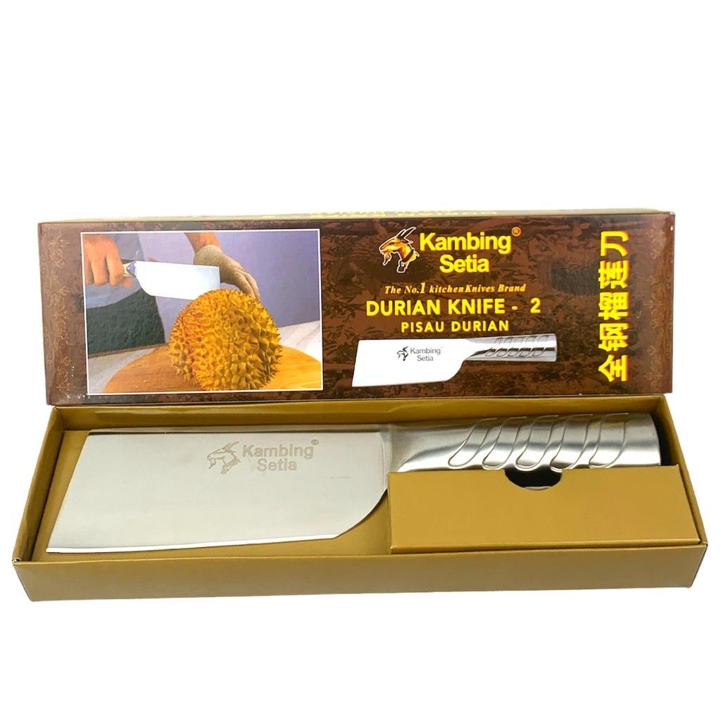 Stainless Steel Cap Kambing Setia Pisau Potong Buah Durian High Quality ...