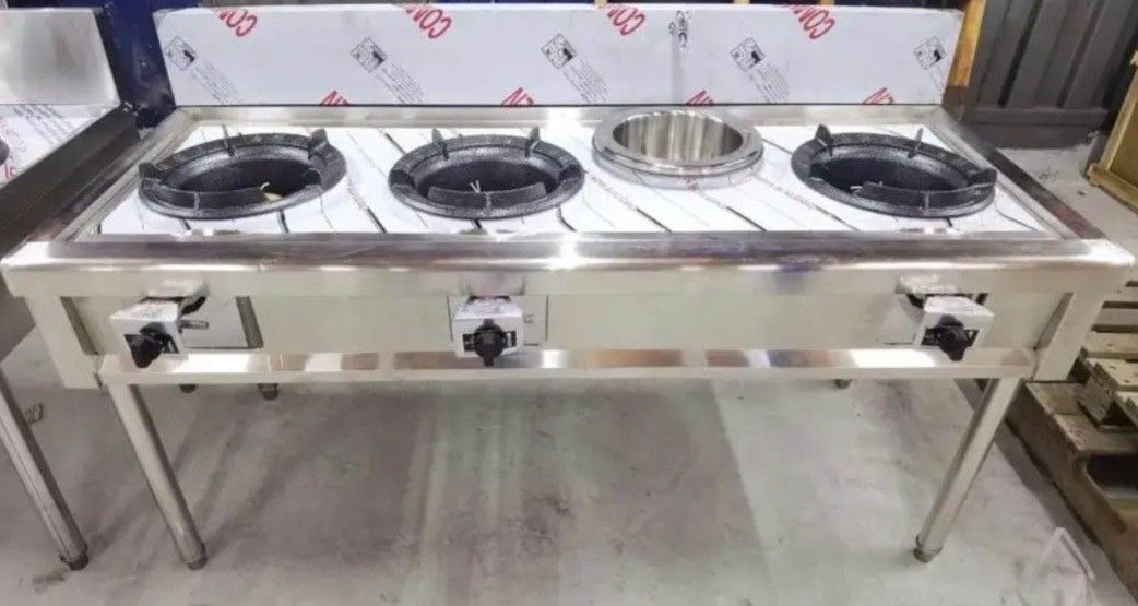 STAINLESS STEEL GAS BURNER STOVE / KWALI RANGE GAS BURNER STOVE / DAPUR ...