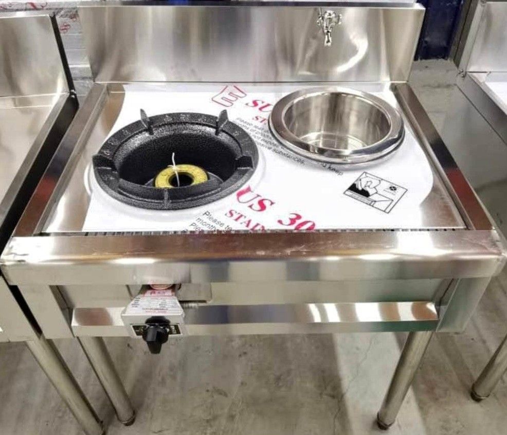 STAINLESS STEEL GAS BURNER STOVE / KWALI RANGE GAS BURNER STOVE / DAPUR ...