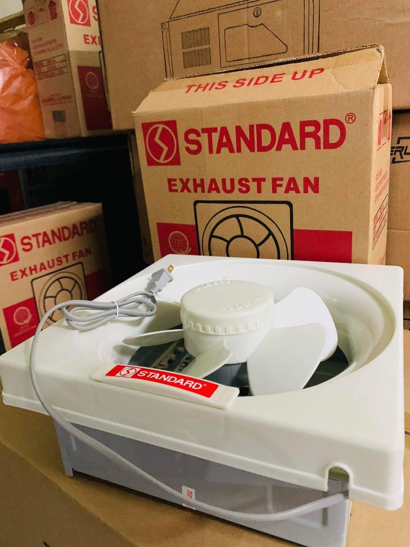 Standard 8" Exhaust Fan SEF-8A, Furniture & Home Living, Home ...