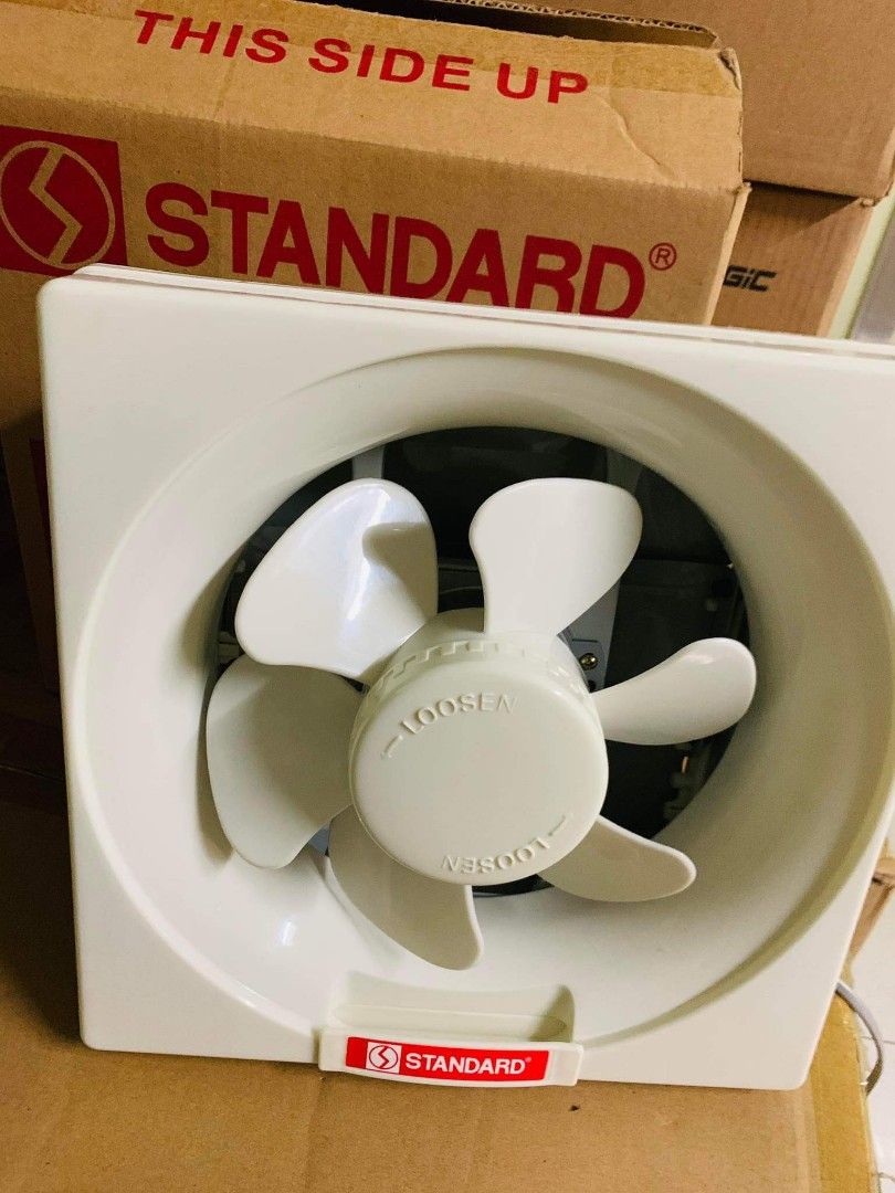 Standard 8" Exhaust Fan SEF-8A, Furniture & Home Living, Home ...