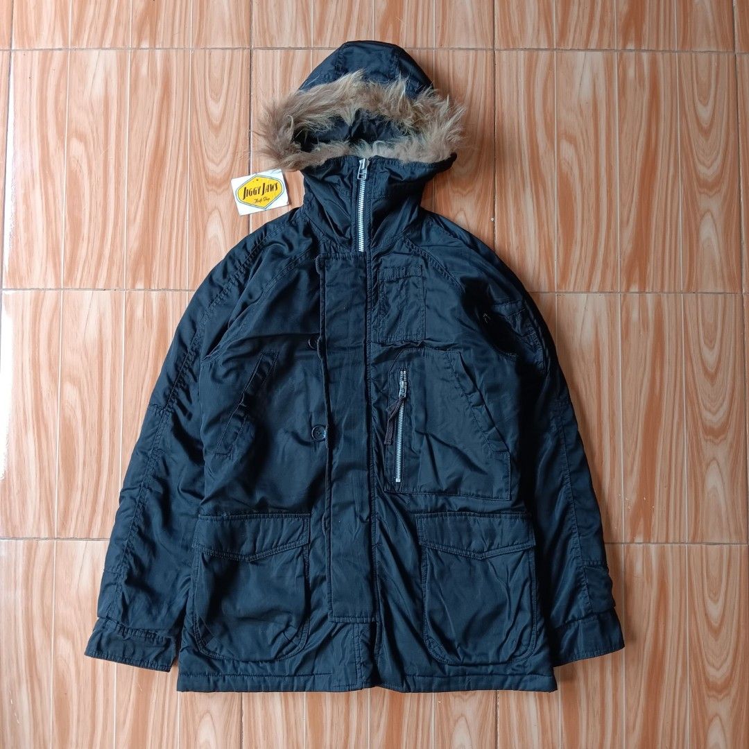 STOOGE & CO WINTER PARKA JAKET, Fesyen Pria, Pakaian , Baju Luaran di ...