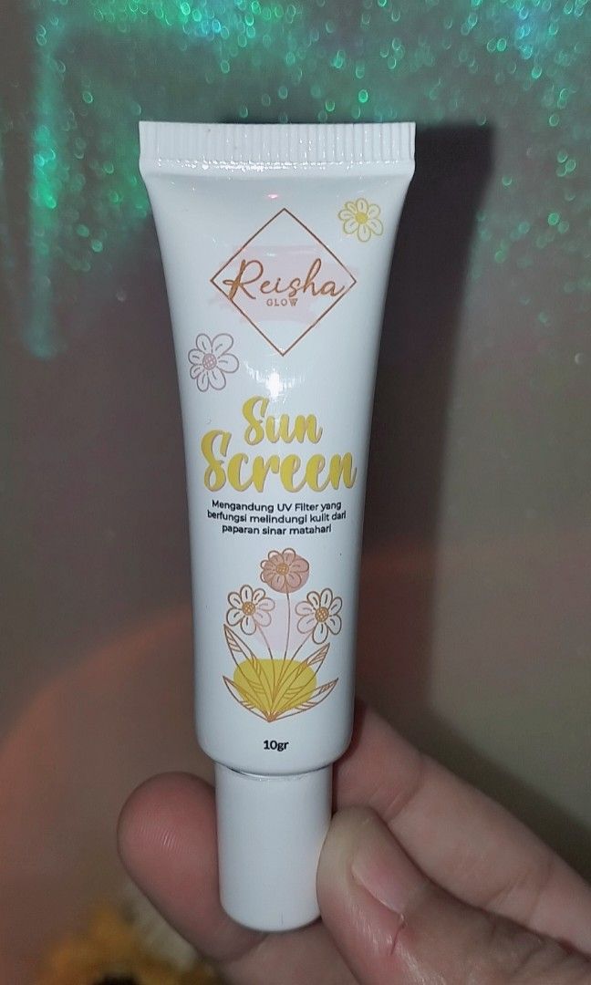 Sunscreen reisha glow, Kesehatan & Kecantikan, Kulit, Sabun & Tubuh di ...