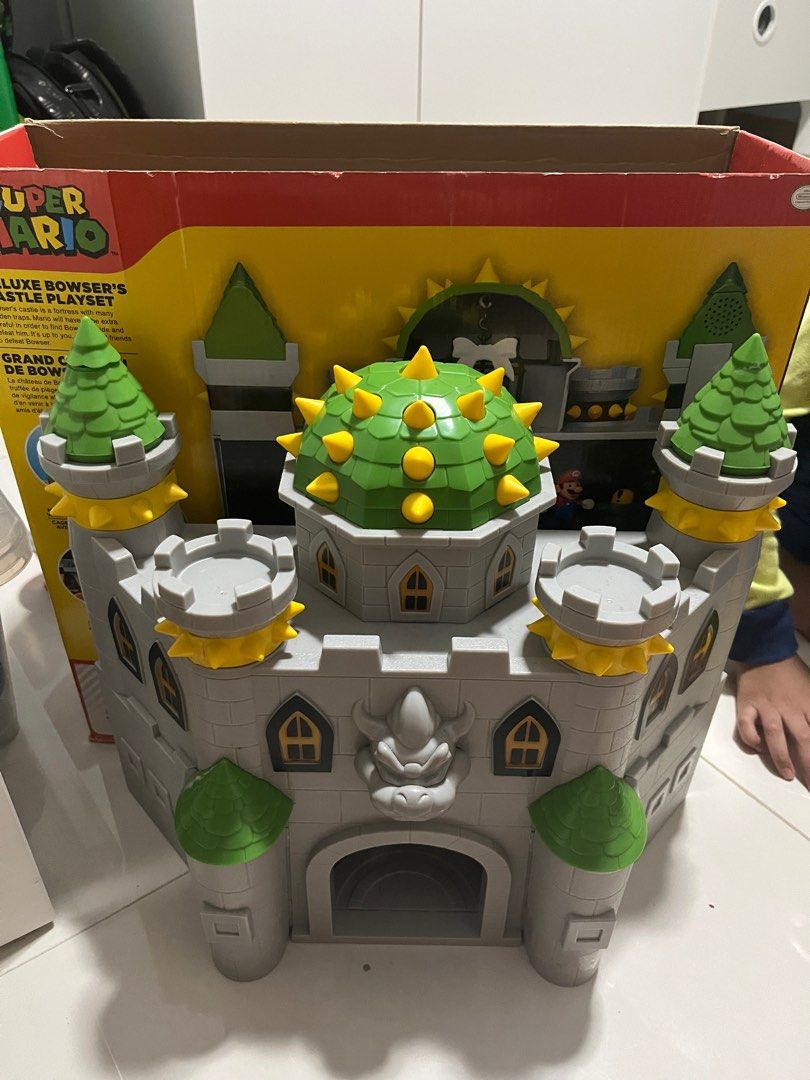Super Mario Deluxe Castle Playset, Hobbies & Toys, Toys & Games on ...