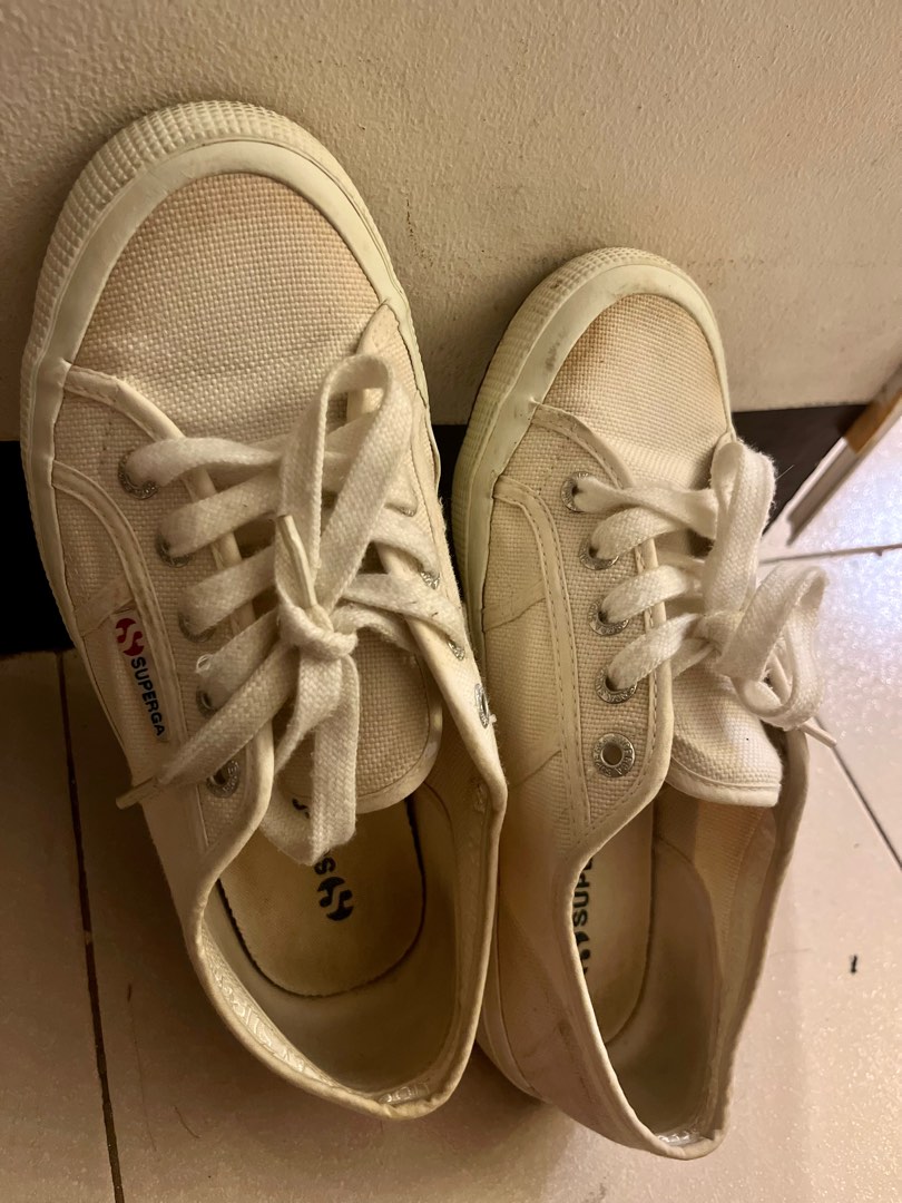 SUPERGA 2750 Cotu classic white, Women's Fashion, Footwear, Sneakers on ...