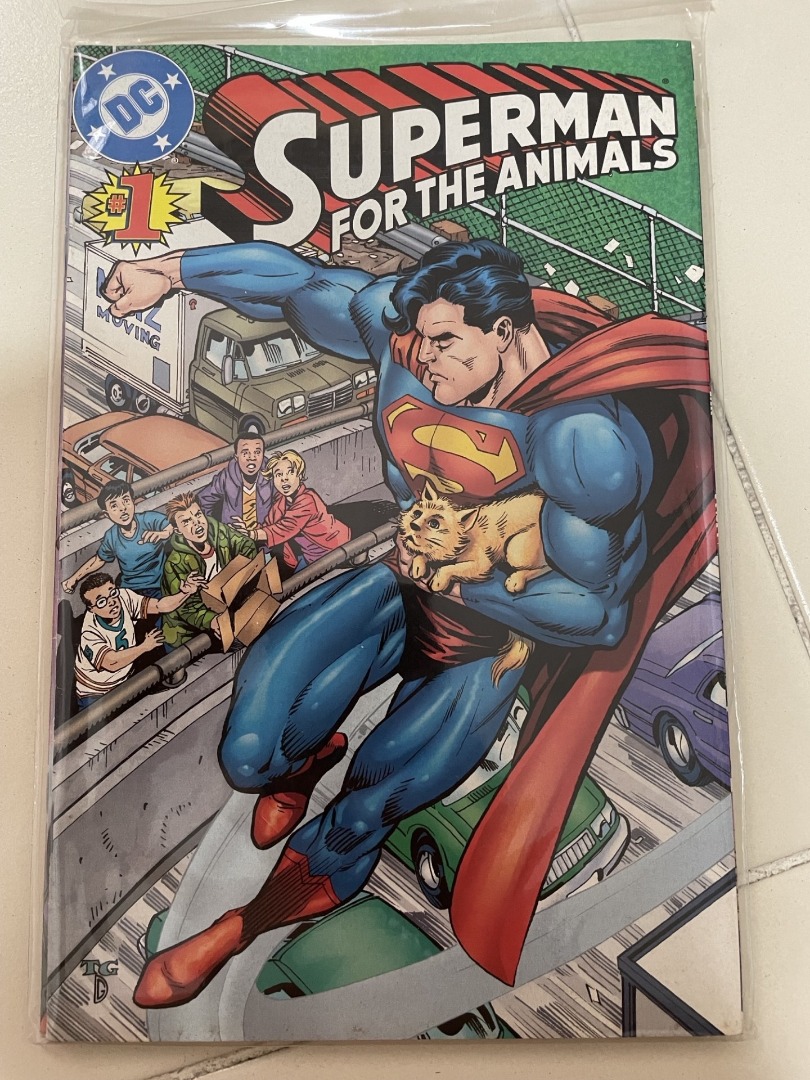 SUPERMAN: FOR THE ANIMALS #1 (DC COMICS), Hobbies & Toys, Books ...