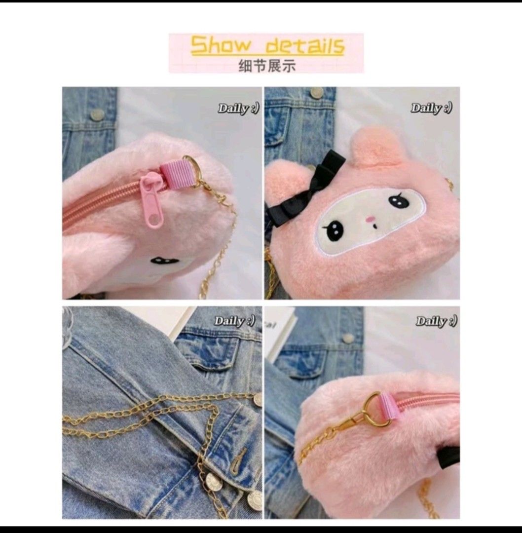 Tas selempang wanita karakter melody slingbag melody tas melody, Fesyen ...