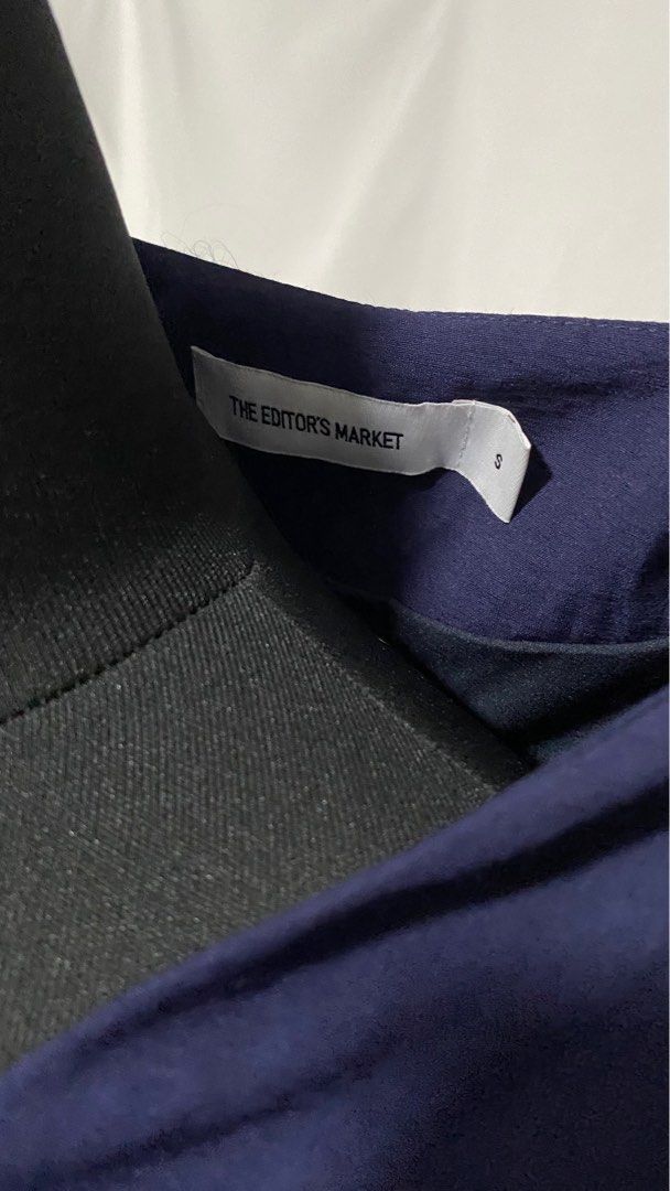 TEM navy blue dress, Women's Fashion, Dresses & Sets, Dresses on Carousell