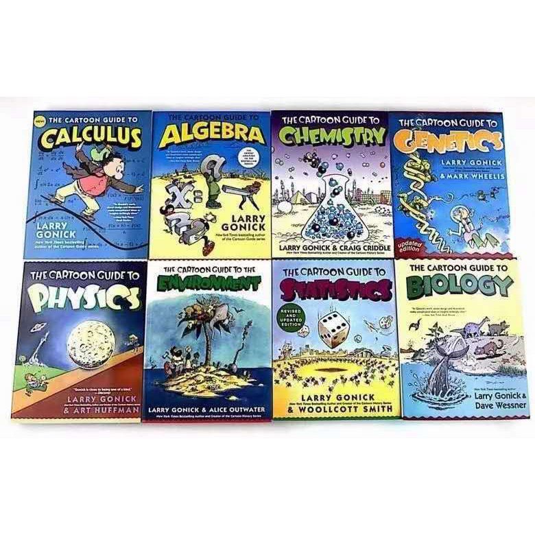 The Cartoon Guide to Algebra/Chemistry/Statistics/Physics/Genetics ...