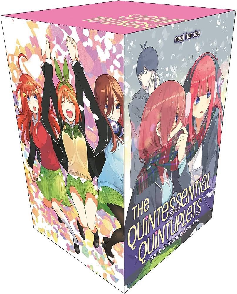 THE QUINTESSENTIAL QUINTUPLETS MANGA BOX SET PART 1 - 2, Hobbies & Toys ...