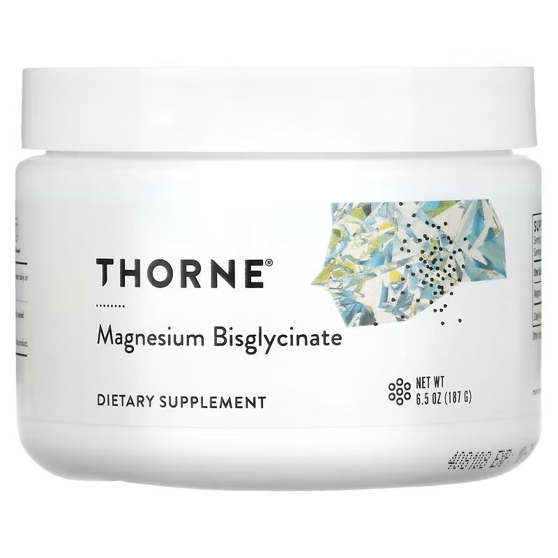 Thorne, Magnesium Bisglycinate, 6.5 oz (187 g), Health & Nutrition ...