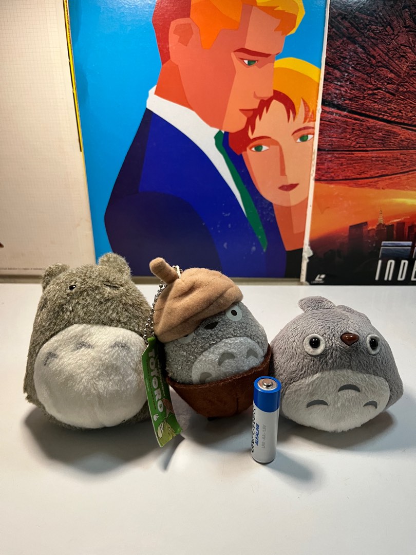 Totoro Mini Bundle Plushies, Hobbies & Toys, Toys & Games on Carousell