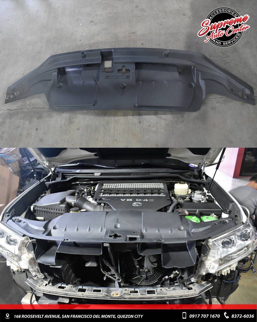 Toyota land cruiser Lc200 engine cover, Car Parts & Accessories, Body ...
