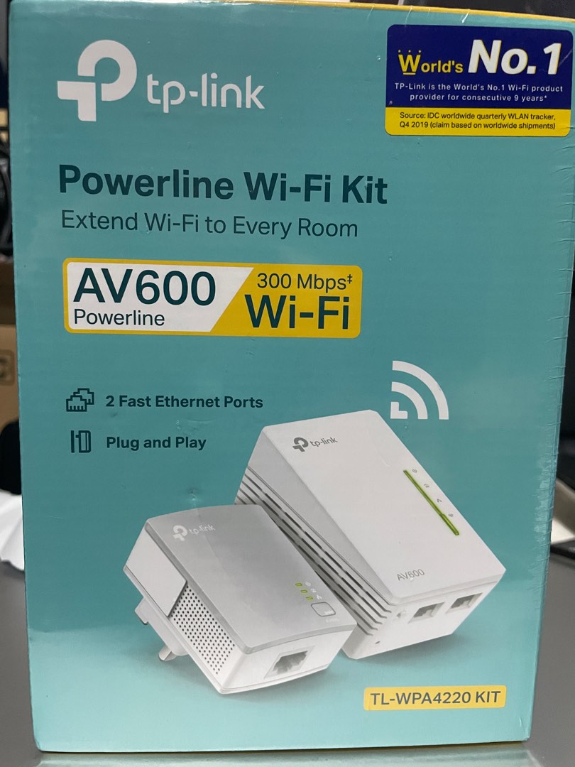 Tp Link Av Power Line Wi Fi Kit Computers Tech Parts Accessories Networking On Carousell