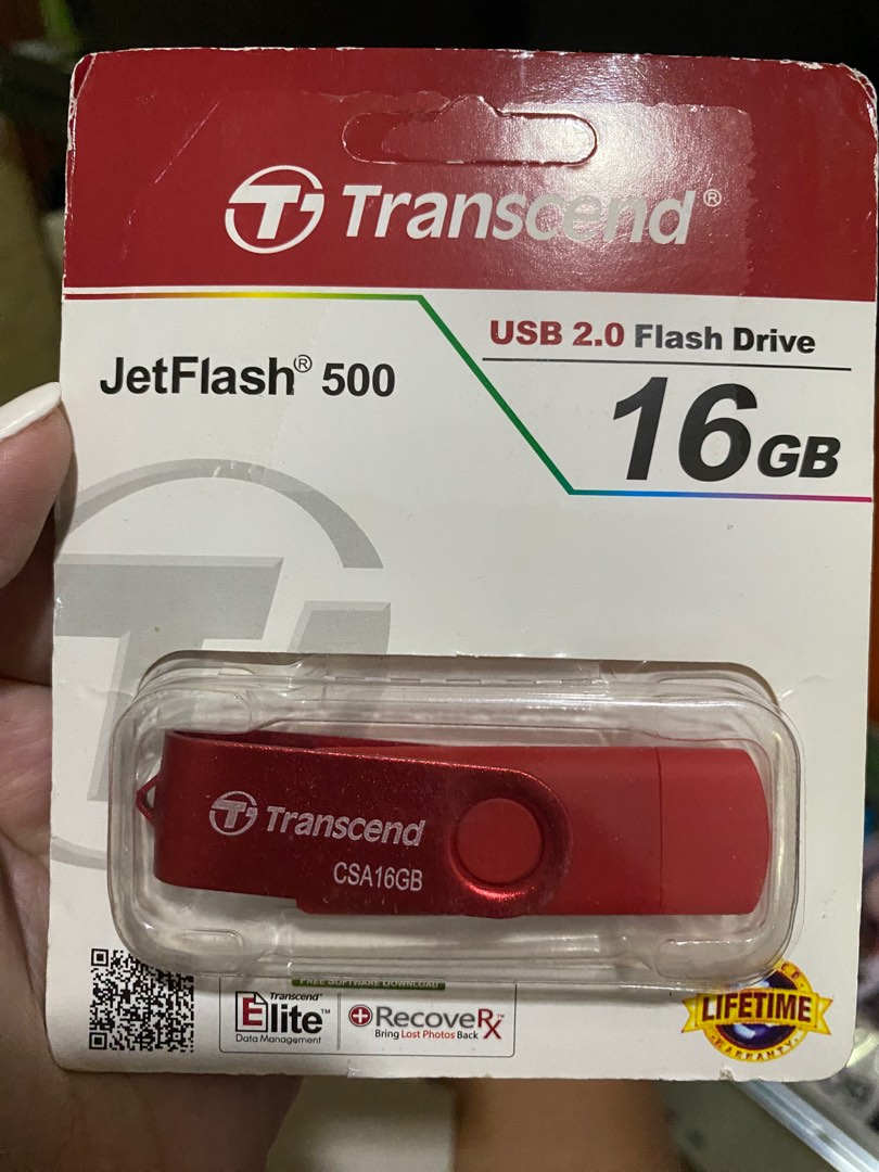 Transcend 16gb flashdrive, Computers & Tech, Parts & Accessories, Hard ...