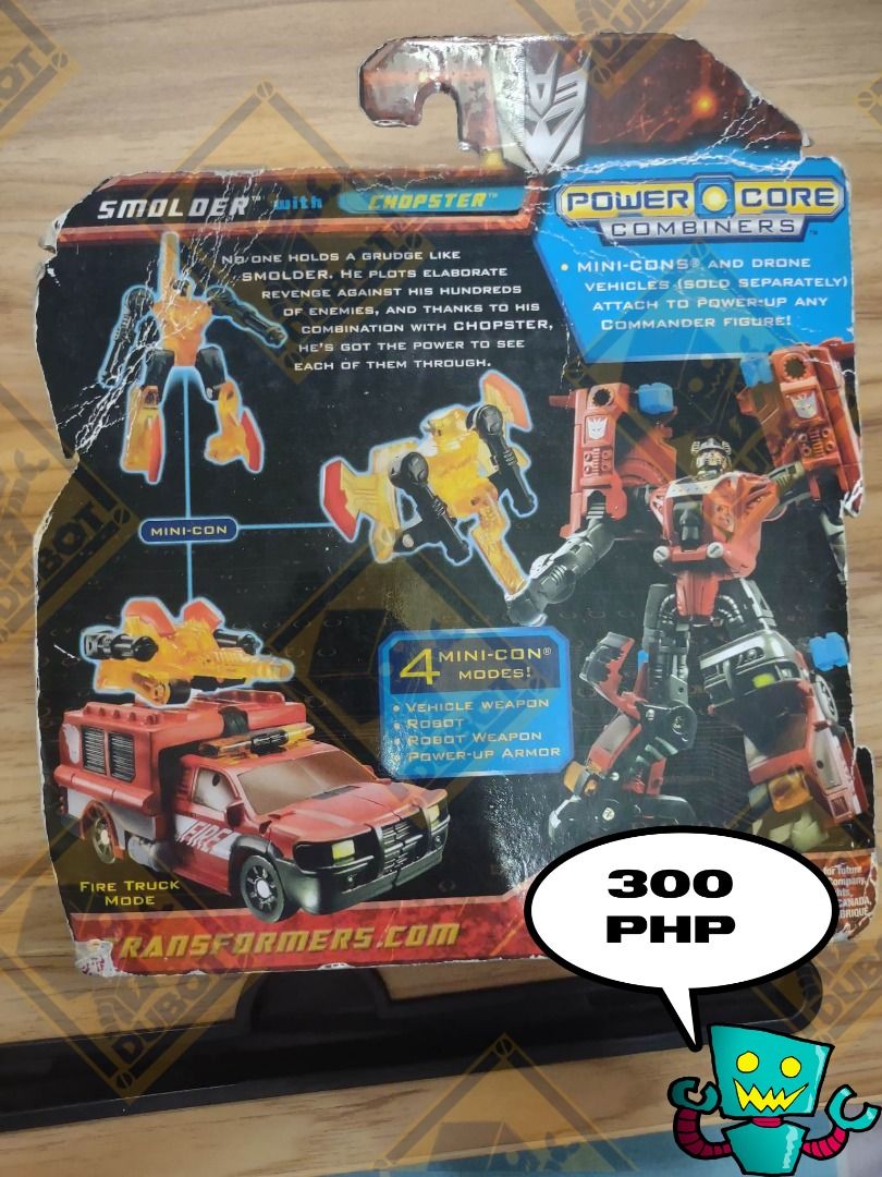 Transformers Power Core Combiner Smolder Hobbies And Toys Toys And Games On Carousell