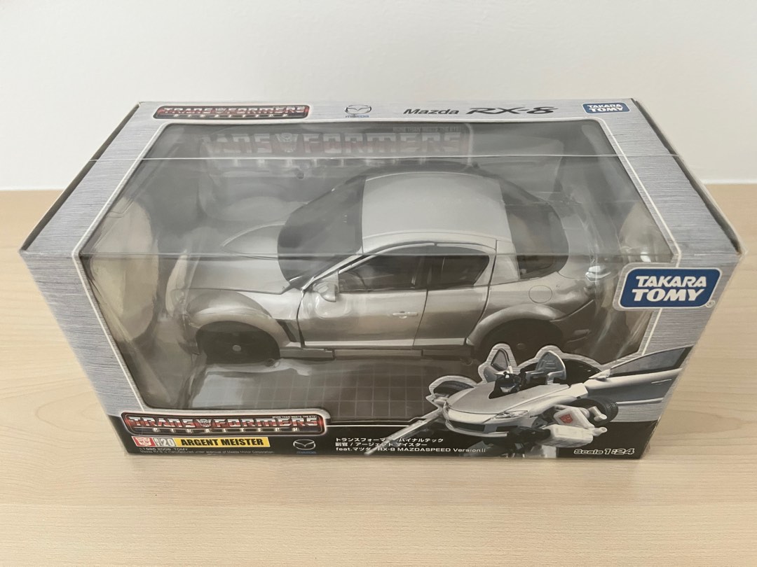 Transformers Binaltech Autobot Jazz Argent Meister RX-8 Takara Tomy ...
