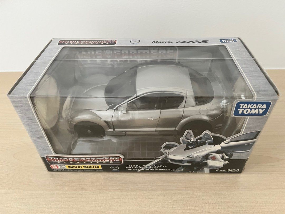 Transformers Binaltech Autobot Jazz Argent Meister RX-8 Takara Tomy ...