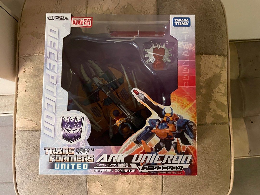 Transformers United Ark Unicron, Hobbies & Toys, Toys & Games on Carousell