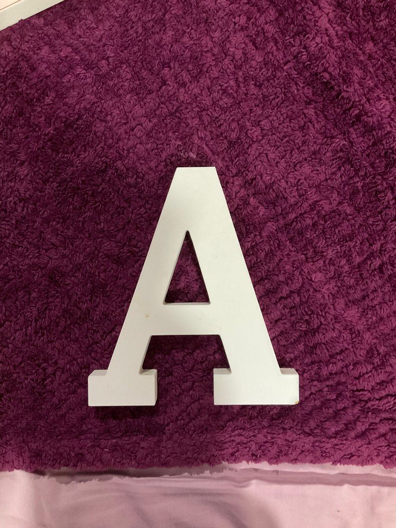 TYPO ALPHABET, Furniture & Home Living, Home Decor, Frames & Pictures ...