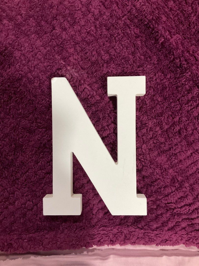 TYPO ALPHABET, Furniture & Home Living, Home Decor, Frames & Pictures ...