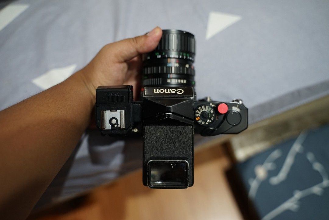 Canon F1 Speedfinder Set, Photography, Cameras on Carousell