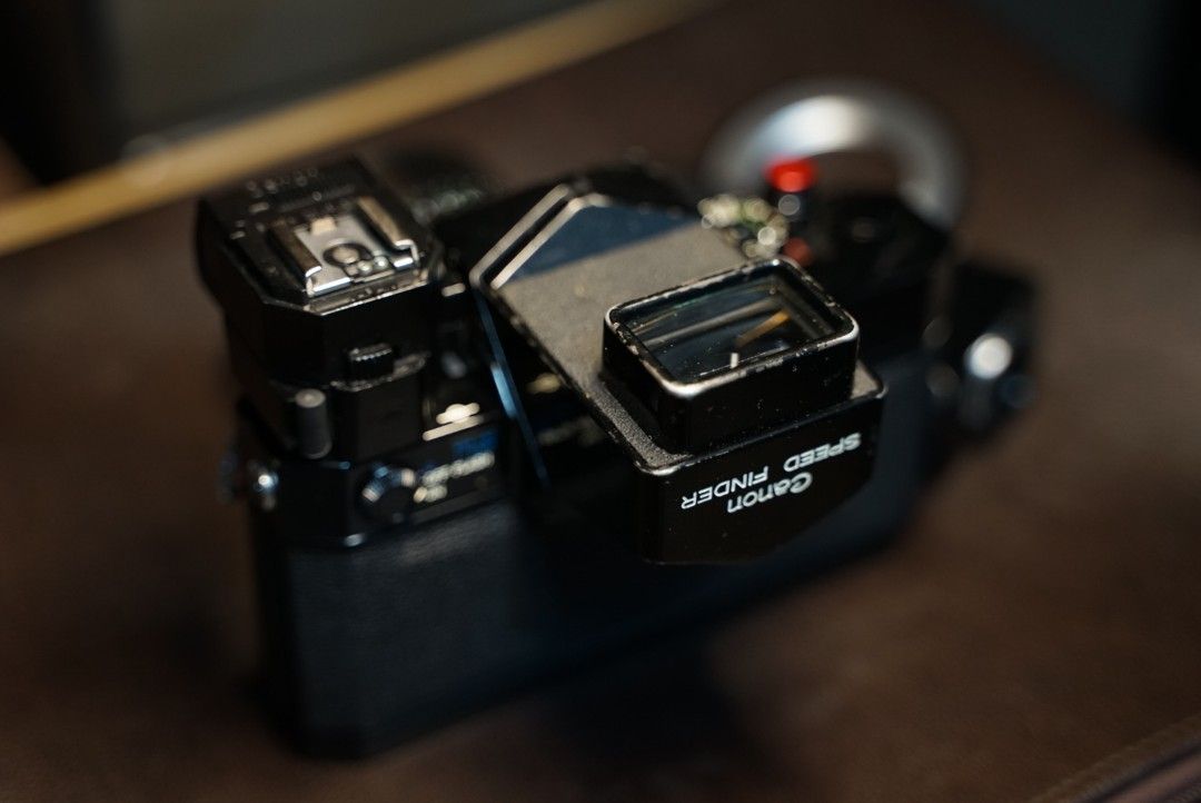 Canon F1 Speedfinder Set, Photography, Cameras on Carousell