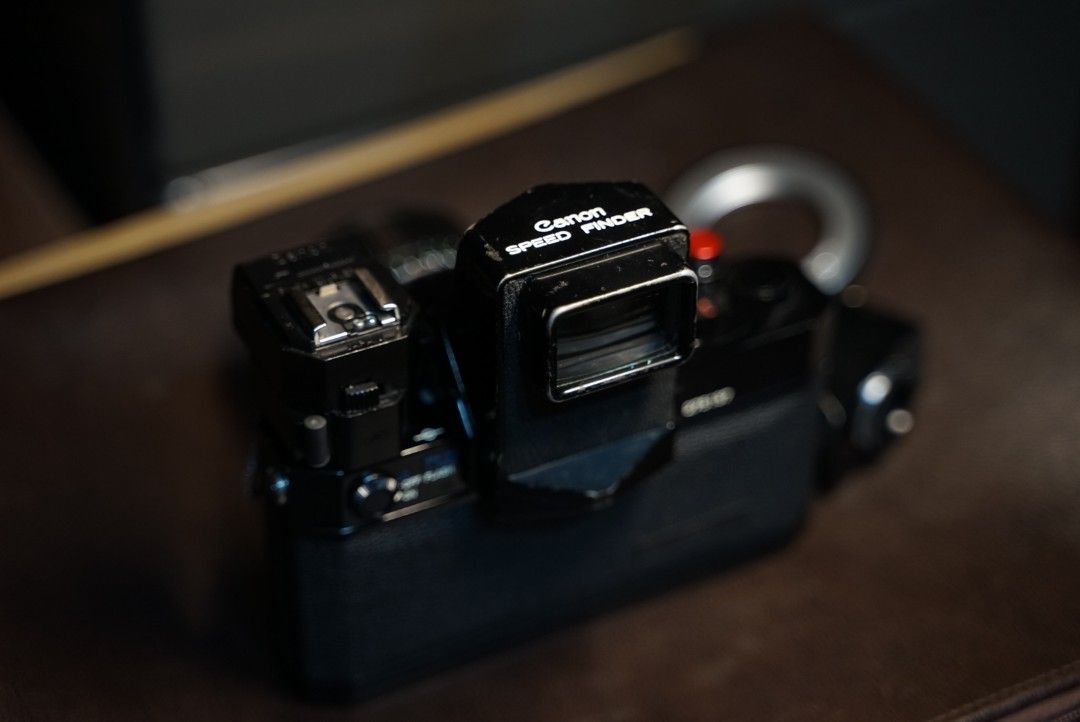Canon F1 Speedfinder Set, Photography, Cameras on Carousell