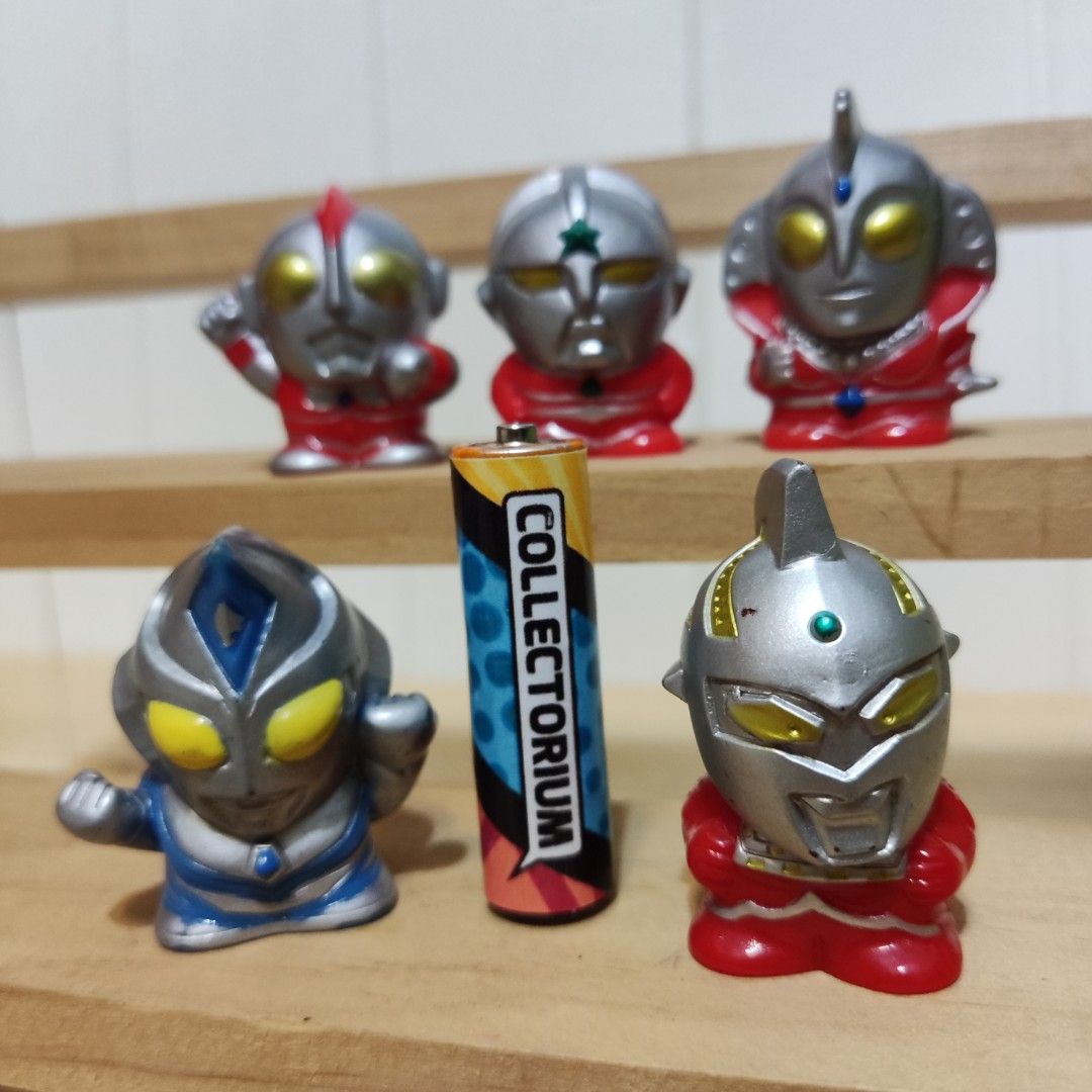 Ultraman Dyna Finger Puppet Set, Hobbies & Toys, Toys & Games on Carousell