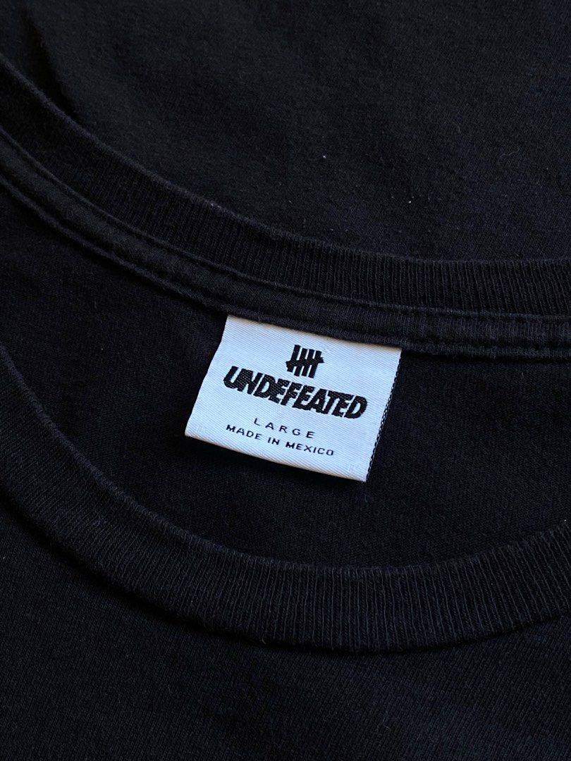 Undefeated Logo Tee, Men's Fashion, Tops & Sets, Tshirts & Polo Shirts ...