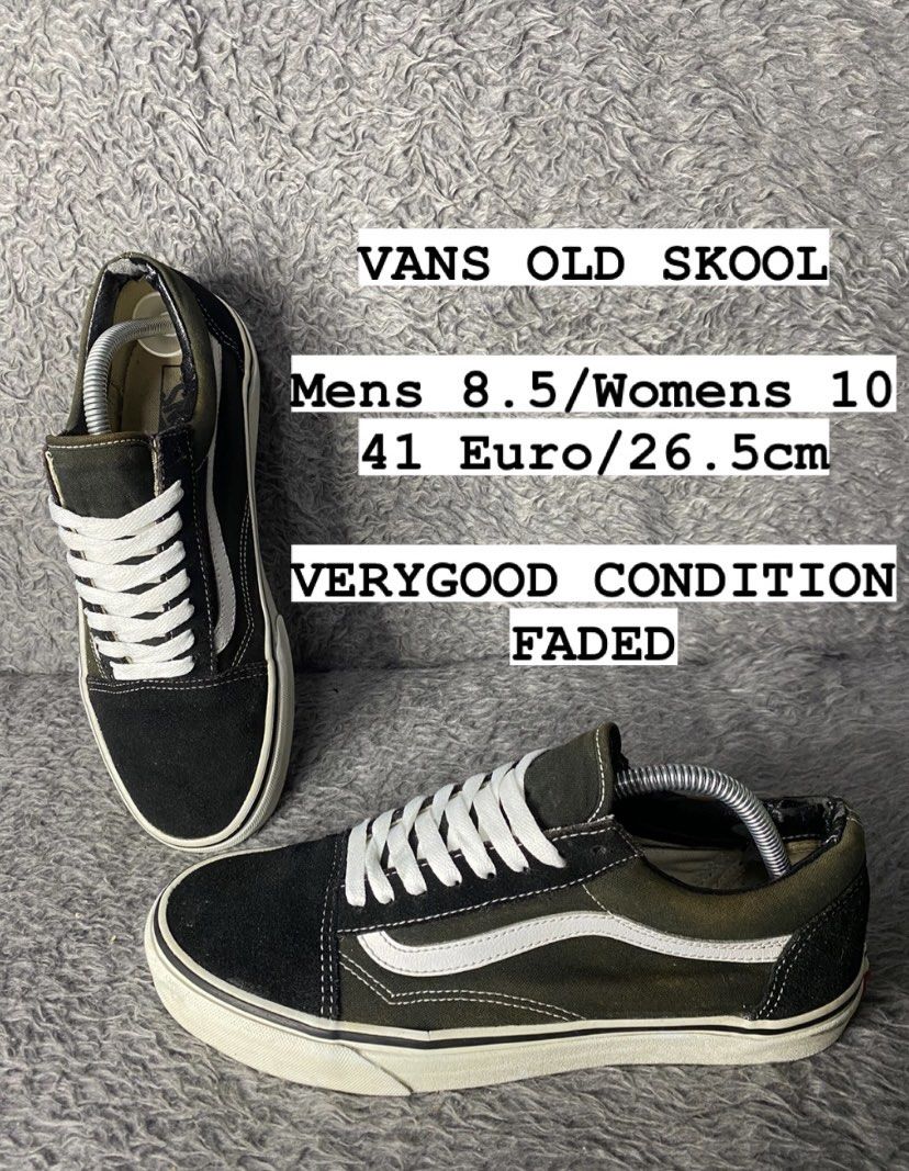Vans old skool 8.5 on Carousell